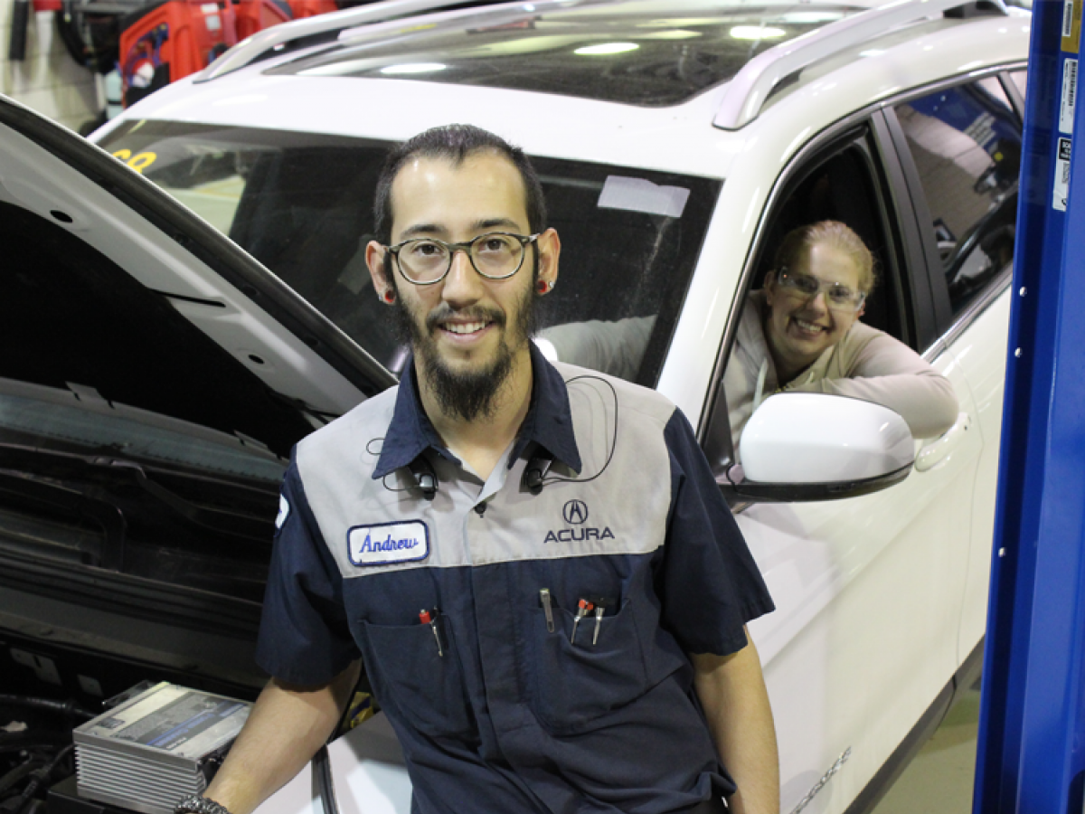 Learning On the Job: Automotive Technology at ACC