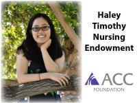 Haley Timothy Nursing Endowment | Arapahoe Community College