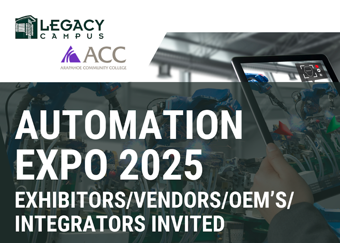 Automation Expo 2025 - Exhibitors Wanted | Arapahoe Community College Automation Expo 2025 - Exhibitors Wanted | Arapahoe Community College